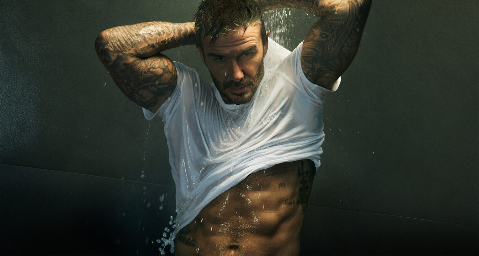 SHARP Joins David Beckham at the BOSS ONE Bodywear Launch - Sharp Magazine