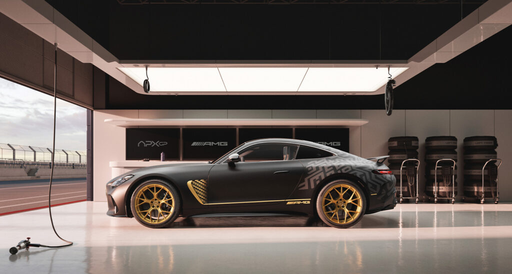 Formula One Fantasy: New, 1-of-52 Mercedes-AMG GT 63 APXGP - Sharp Magazine