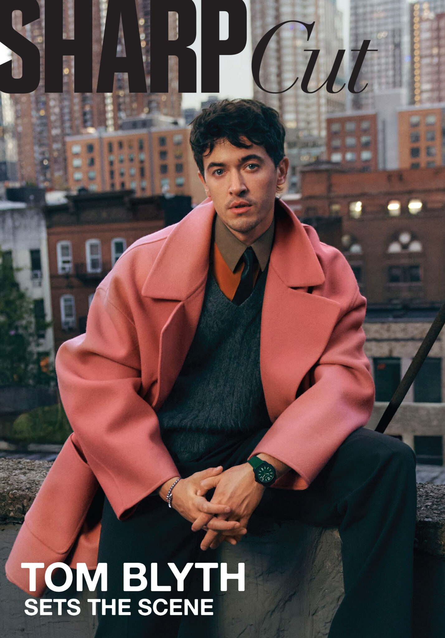 Meet Our First Digital Cover Star: Tom Blyth - Sharp Magazine